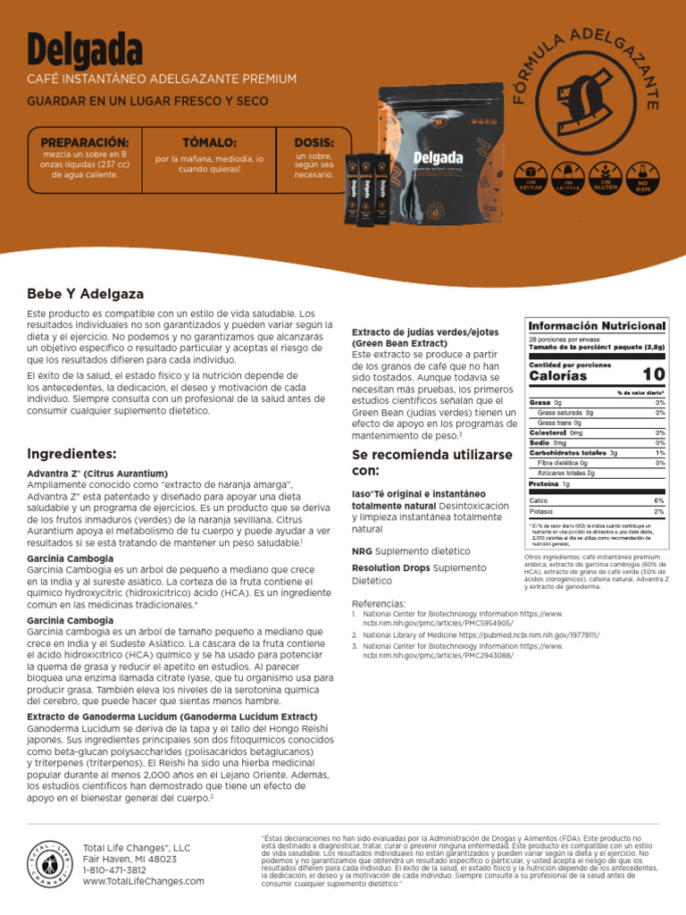 DELGADA | PDF | café | Dieta