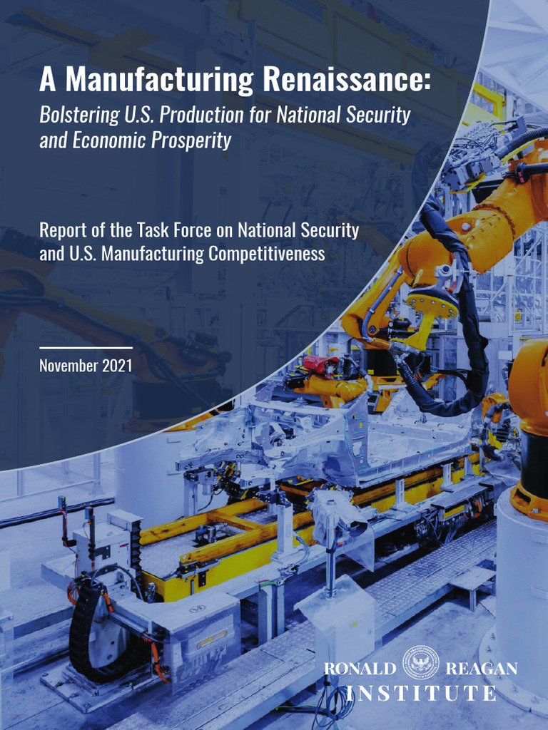 U.S. Manufacturing Competitiveness Report | PDF | The United States | China