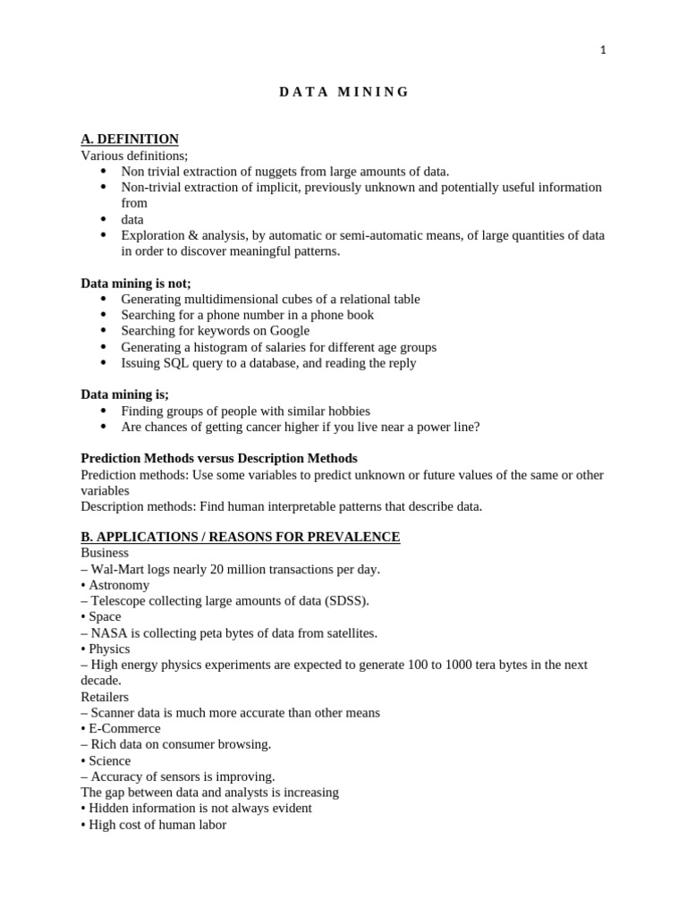 DATA MINING | PDF | Outlier | Cluster Analysis