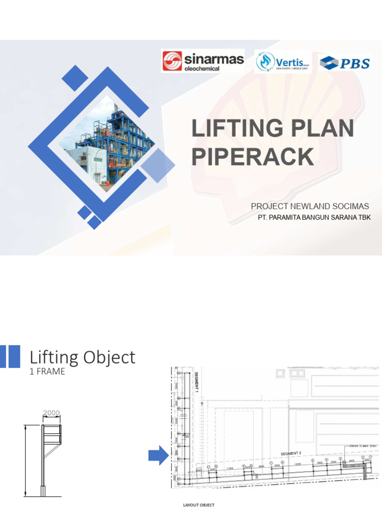 Piping Project Lifting Plan | PDF