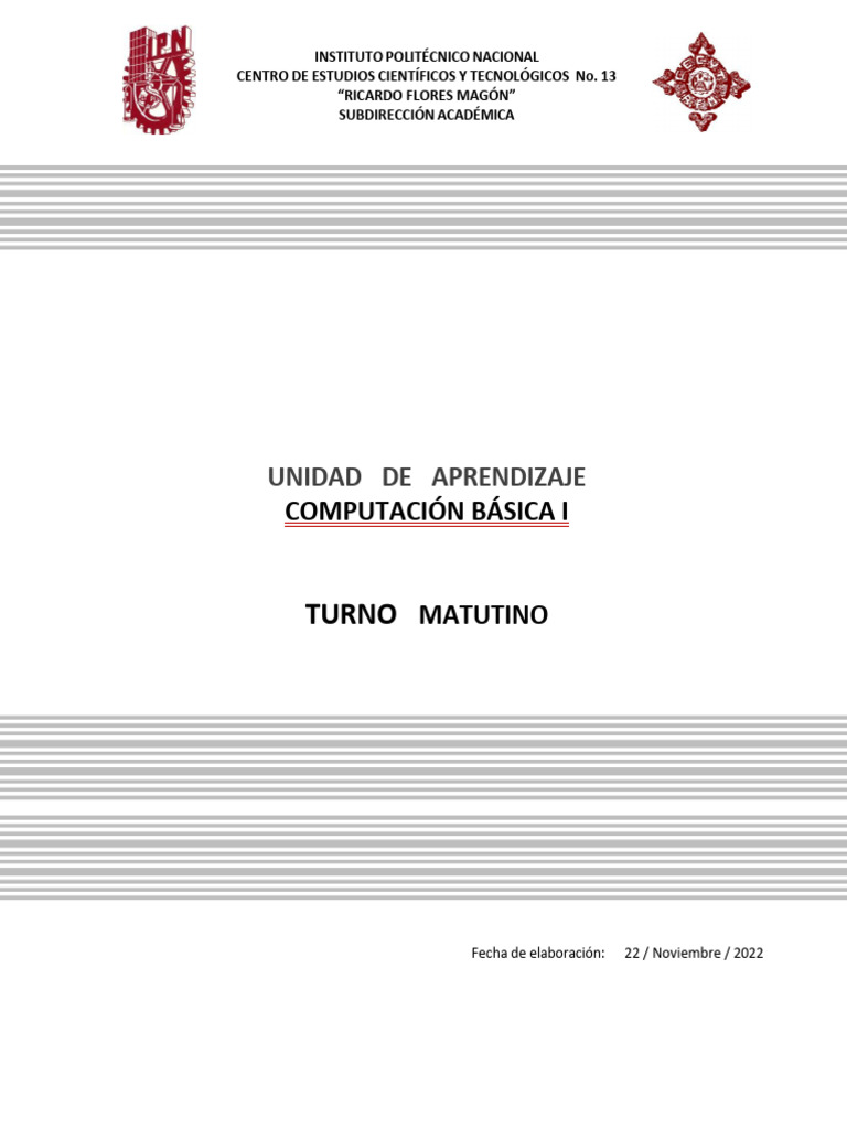 Guía de Estudio: Computación Básica I | PDF | Procesador de textos ...