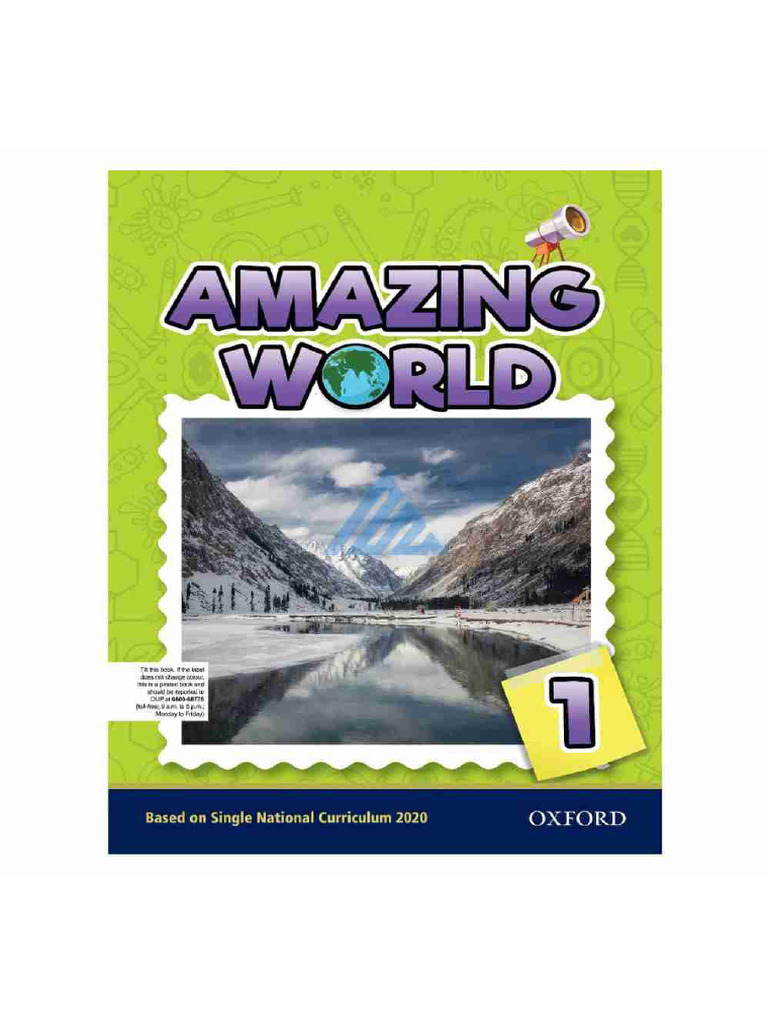 Amazing World Unit - 1 My Self | PDF