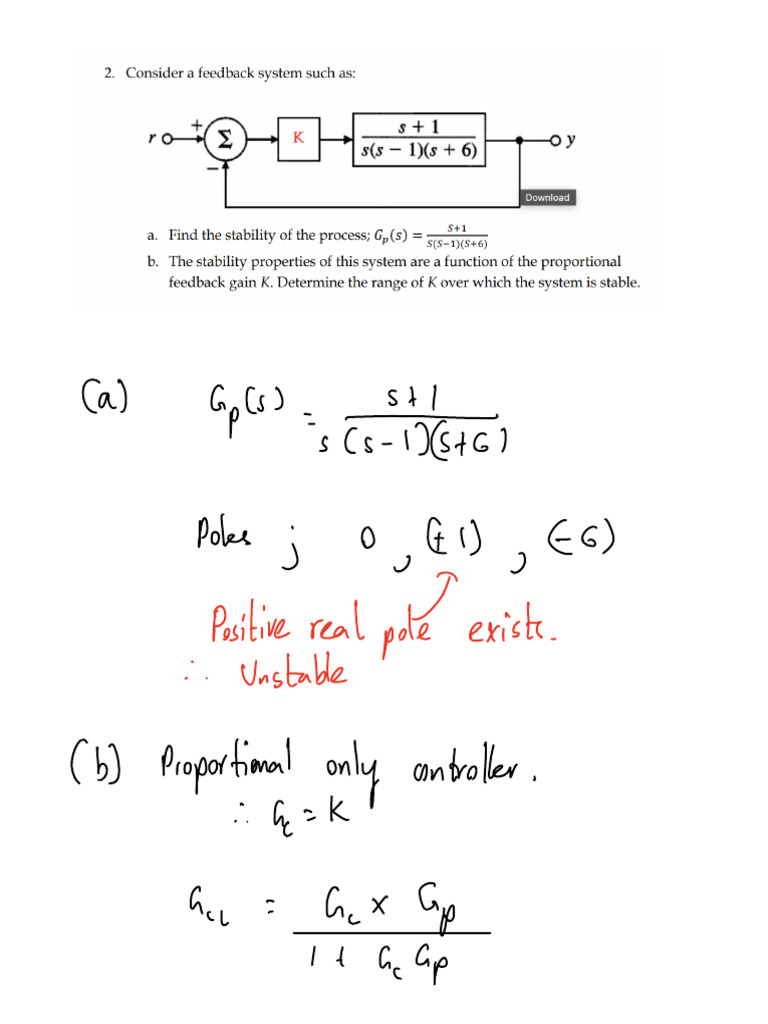 Routh Criterion For Stability 2 | PDF