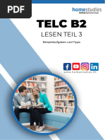 Goethe Prüfung B2 - Lesen Teil 2 | PDF