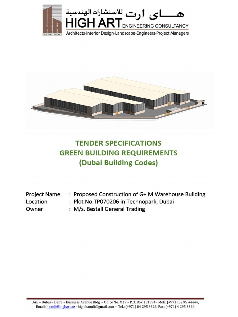 Tender Specifications - DBC | PDF | Waste Management | Waste