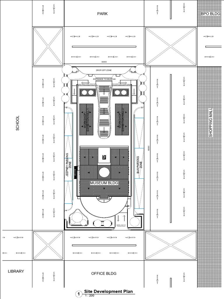 ASCENSION - 3 Storey Parking BLDG With Museum | PDF | Buildings And ...