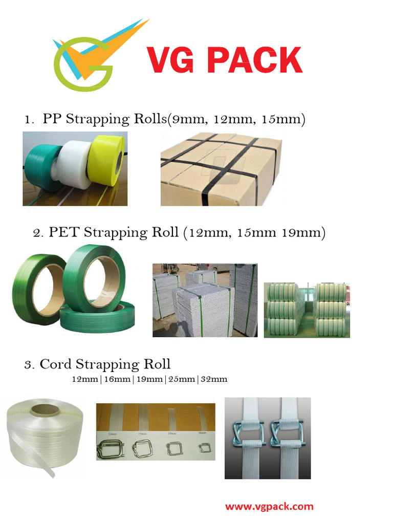 VG Enterprises Strapping | PDF