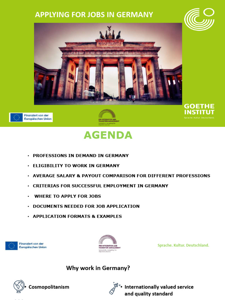 Job Application Guide for Germany | PDF | Labor | Business