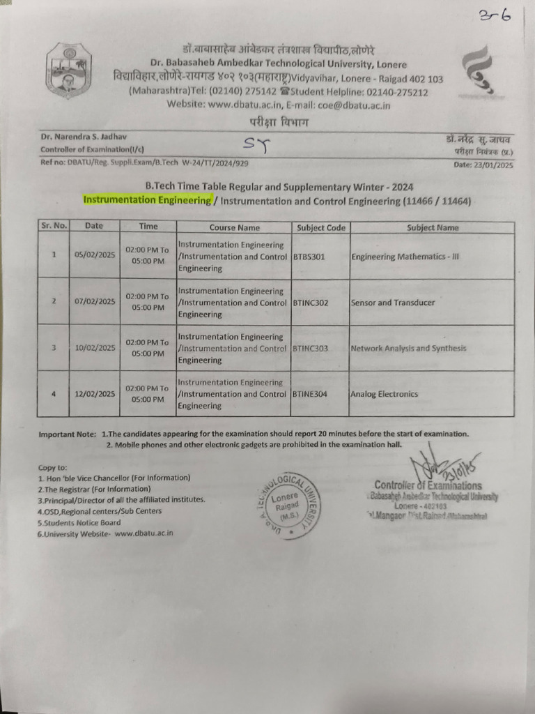SY Instru | PDF | Computer Engineering