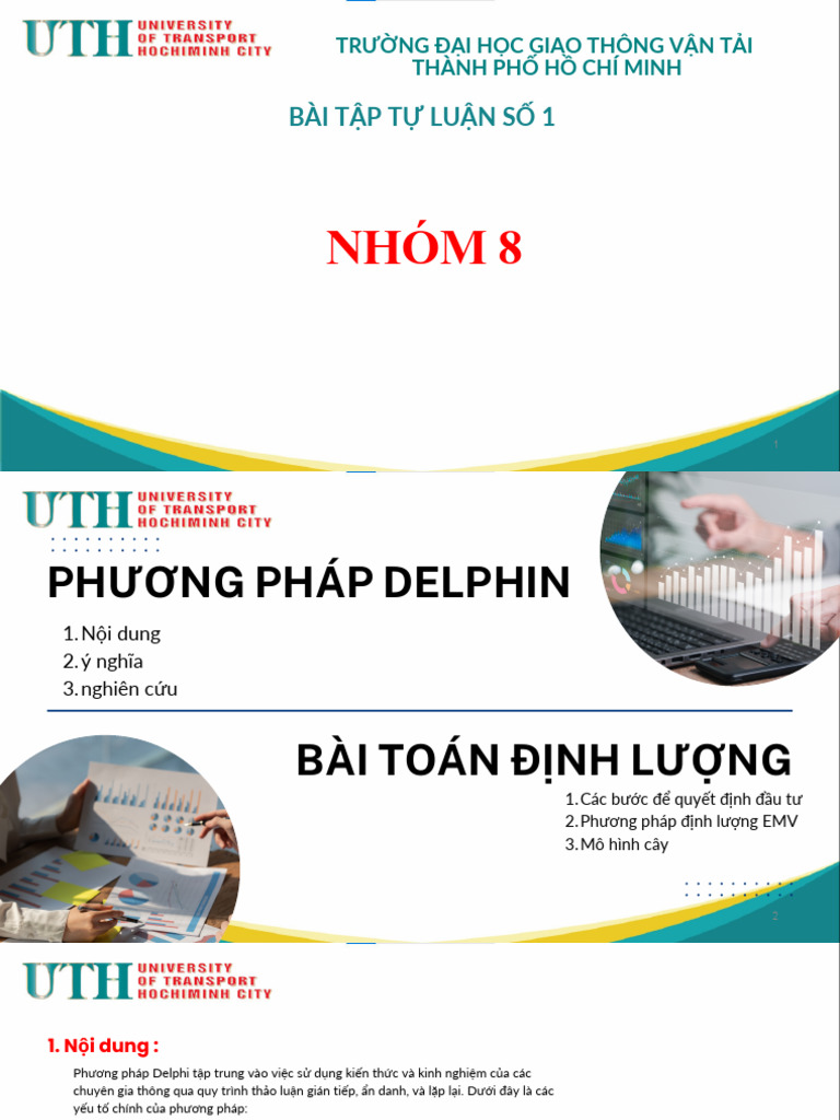 Slide-UTH mẫu | PDF