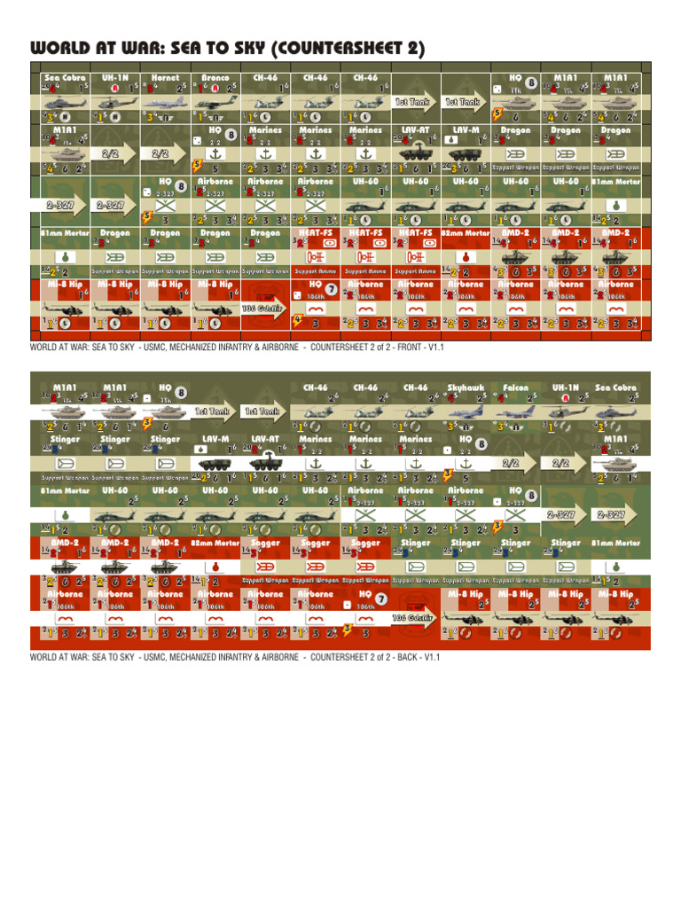 Sea To Sky - Unofficial Expansion Adding USMC Mech Inf and Airborne V1 ...