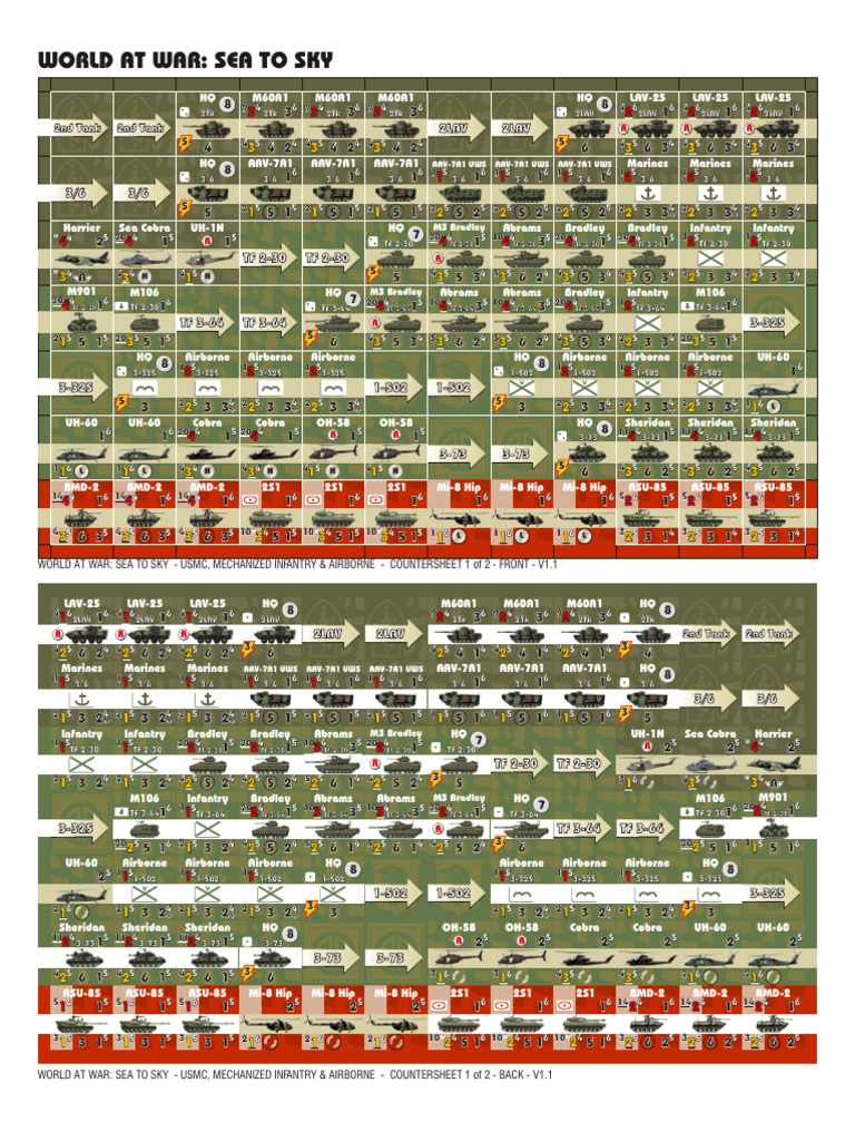 Sea To Sky - Unofficial Expansion Adding USMC Mech Inf and Airborne v1 ...
