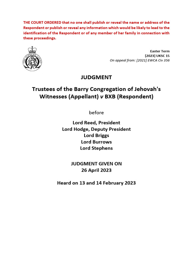 Uksc 2021 0089 Judgment ddc249719f | PDF | Tort | Legal Liability