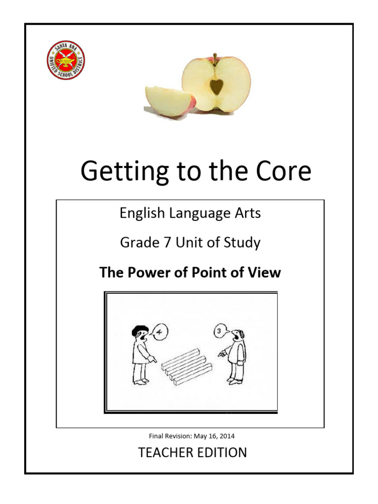 ELA Grade 7 POV Unit Final Revision 5-16-14 | PDF | Narration ...
