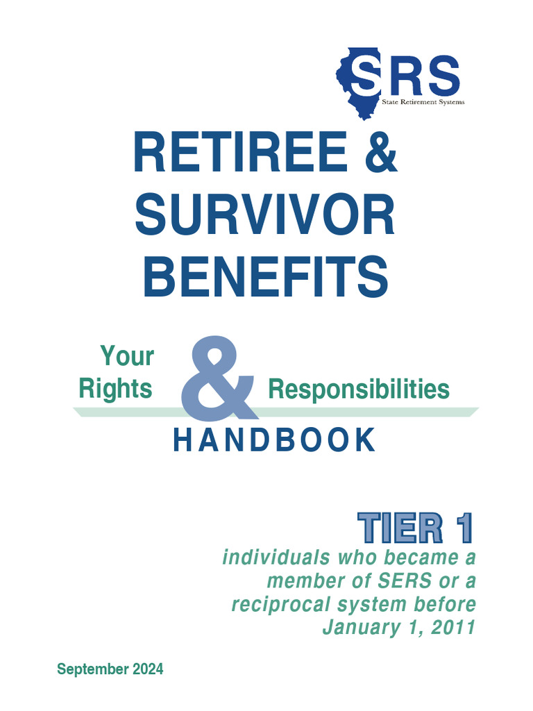sers-t1retiree-handbook | PDF | Cost Of Living | Life Annuity