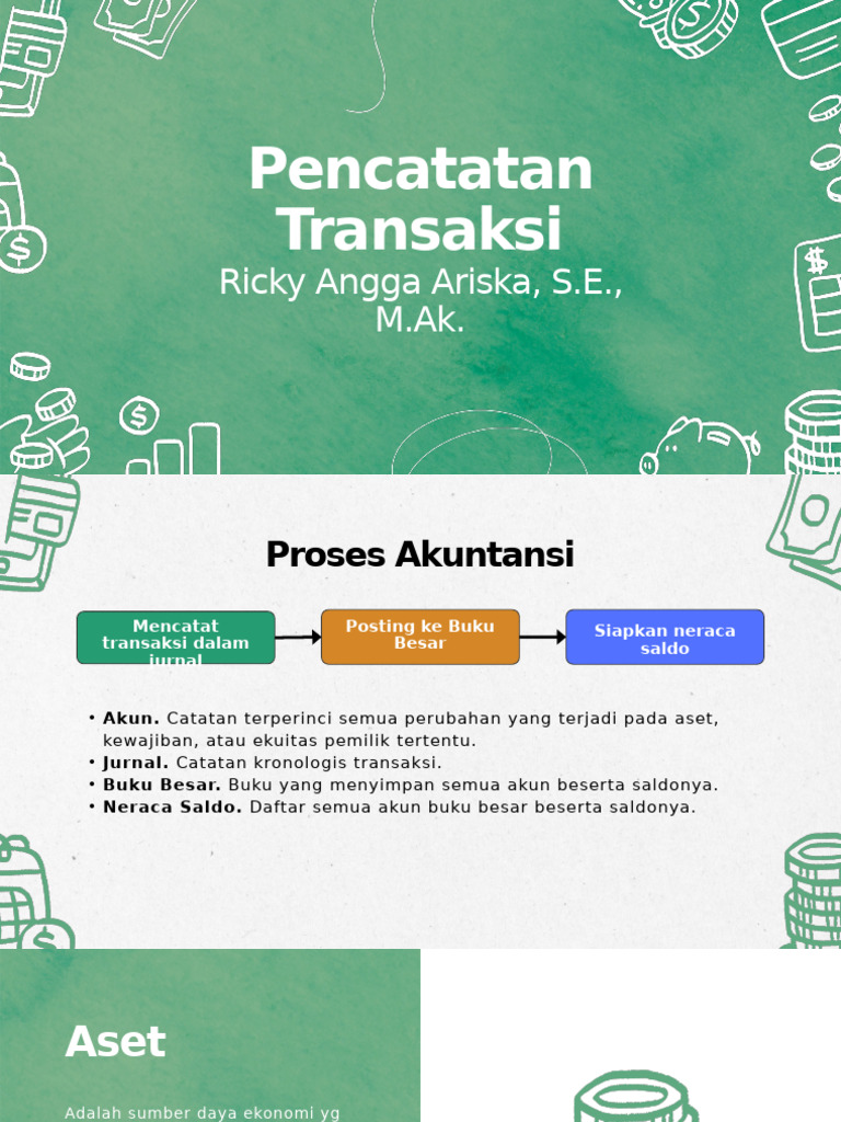 Pencatatan Transaksi | PDF