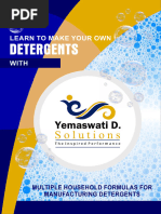 Mastering Liquid Detergent Formulation | PDF | Detergent | Surfactant