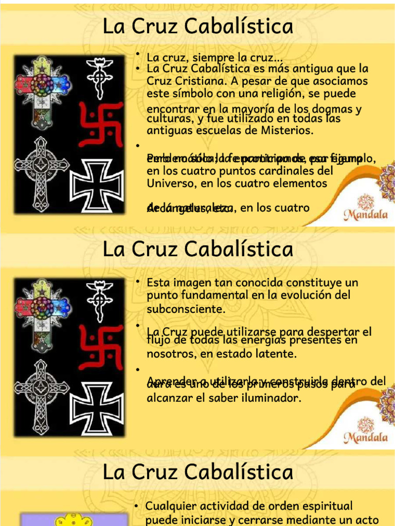 Cruz Cabalística: Energía y Espiritualidad | PDF | Kábala