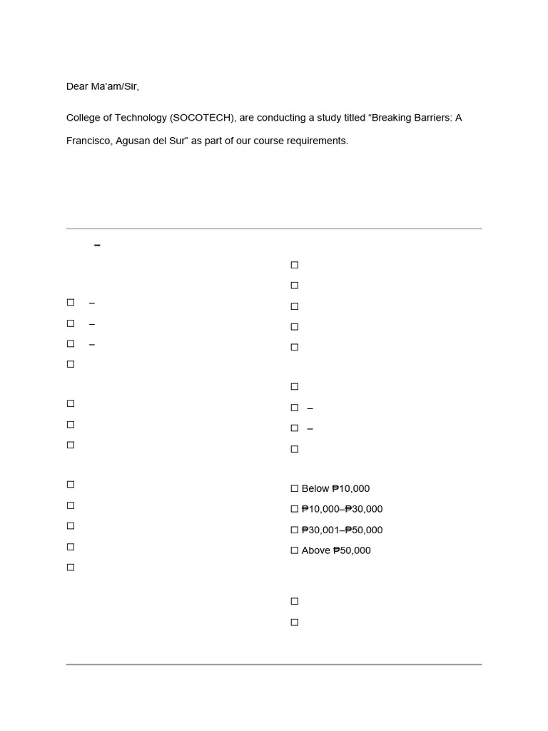 Financial Literacy Survey for Women Entrepreneurs | PDF | Expense | Debt