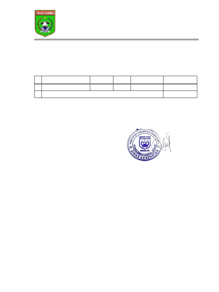 Berkas RAB Kelengkapan Senam Prolanis | PDF