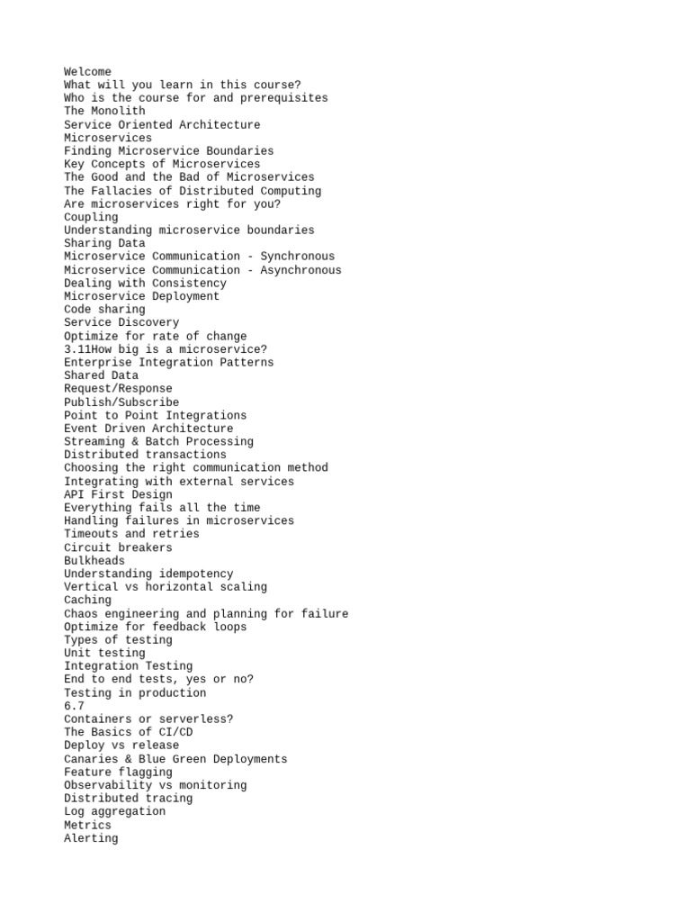 Getting Started Microservices Architecture | PDF