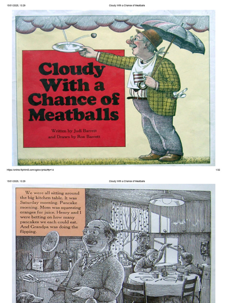 Cloudy With A Chance of Meatballs | PDF