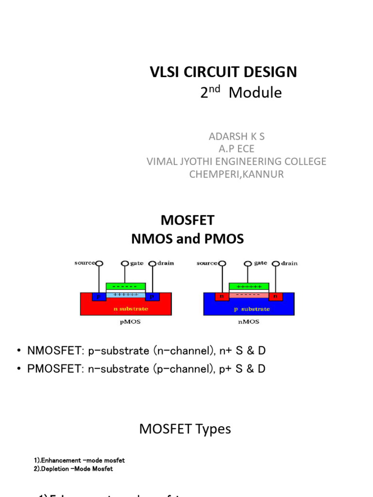 VLSI Circuit Design Basics | PDF | Logic Gate | Cmos