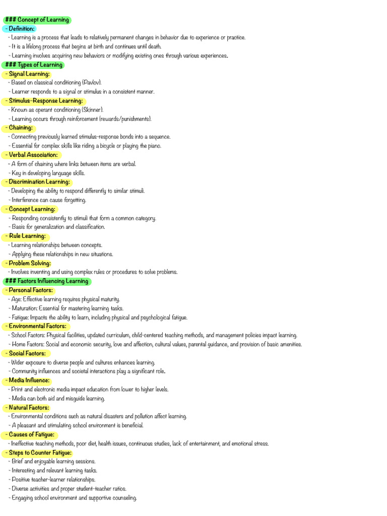 LE (1) | PDF | Classical Conditioning | Reinforcement