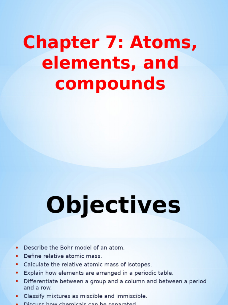 8AL Chem Atoms Part 2 | PDF | Chemical Elements | Atomic Nucleus