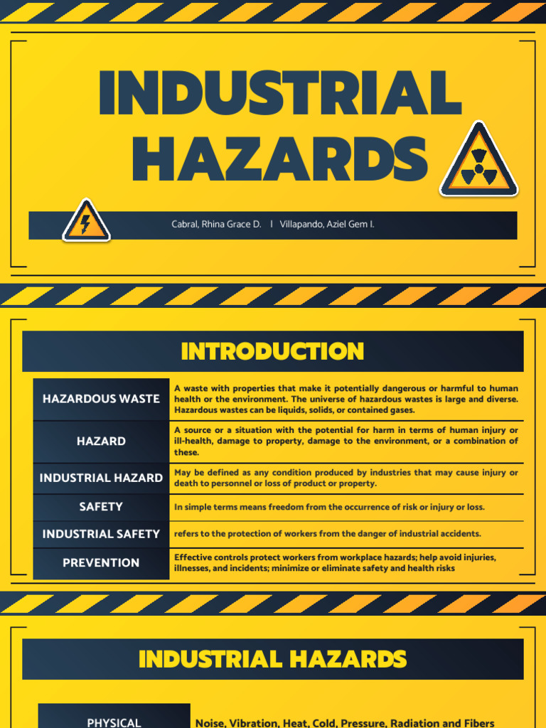 Hazardous Waste (Industrial Hazards) | PDF | Fires | Hazards