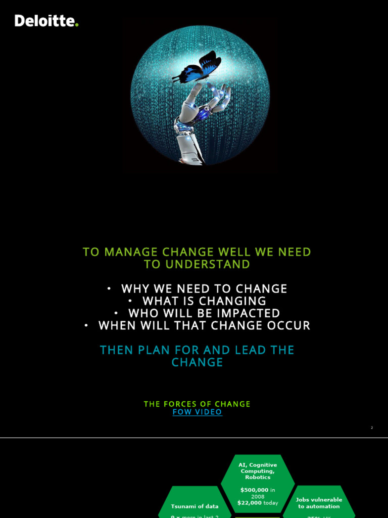 Deloitte - MANAGEMENT OF CHANGE - IMPLICATIONS FOR LEADERS | PDF ...