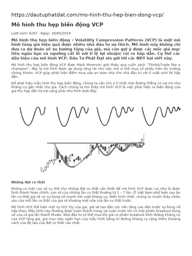Mô Hình Thu Hẹp Biến Động VCP | PDF