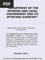 Department of Interior and Local Government Organizational Structure ...