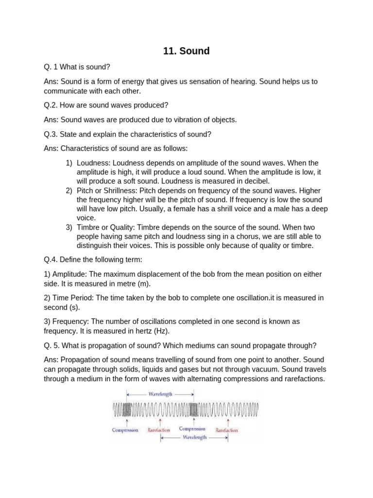 Sound | PDF | Sound | Pitch (Music)