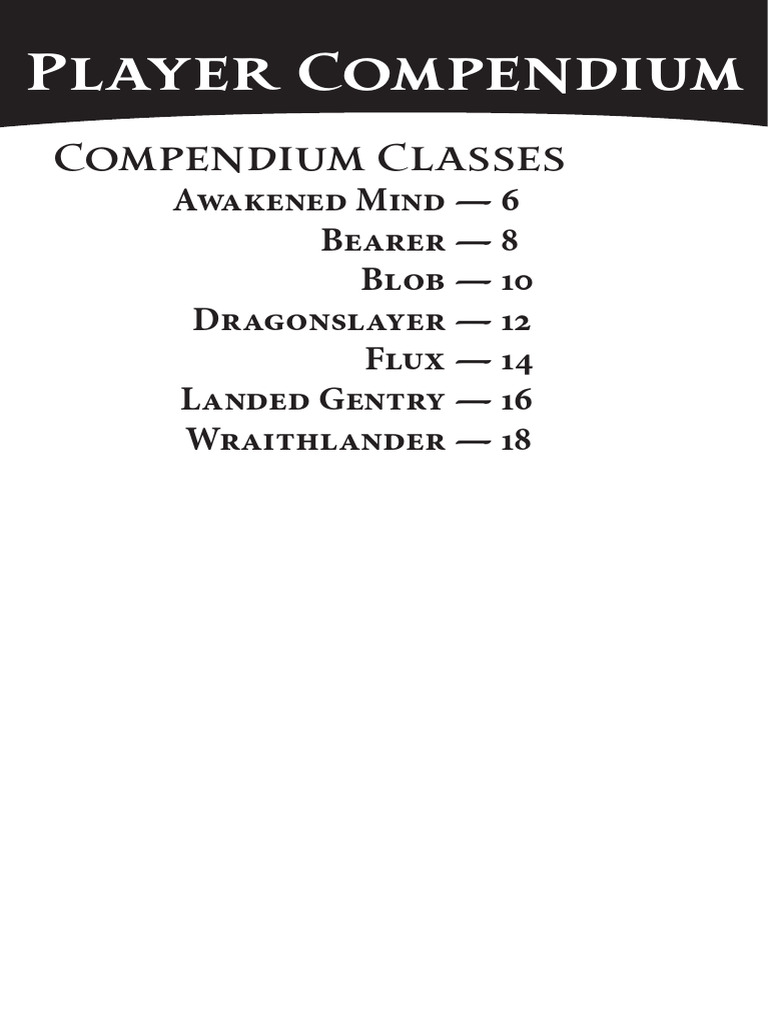 Backer Classes CC | PDF | Fortification | Mind