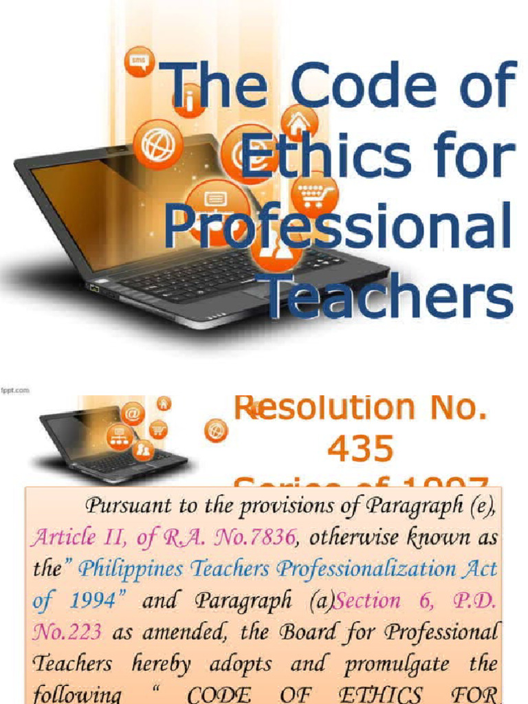 Chapter 2 Prelim Lesson 1 Code of Ethics | PDF
