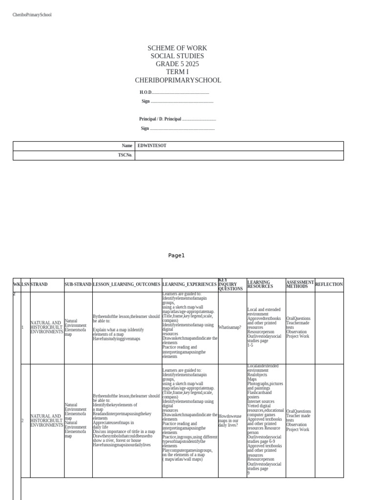 13275_Social Studies_Grade 5 | PDF | Map | Teachers