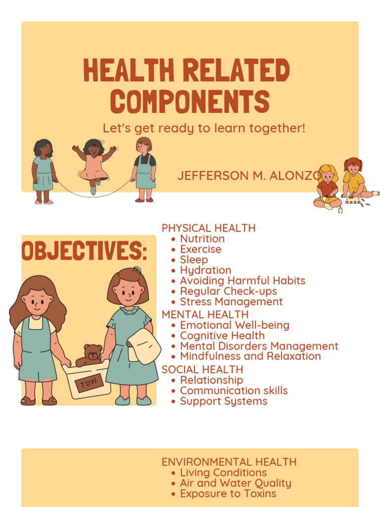Health Related Components | PDF | Mental Health | Stress (Biology)