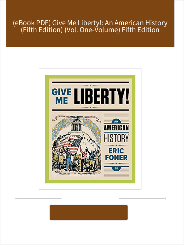 [FREE PDF sample] (eBook PDF) Give Me Liberty!: An American History ...