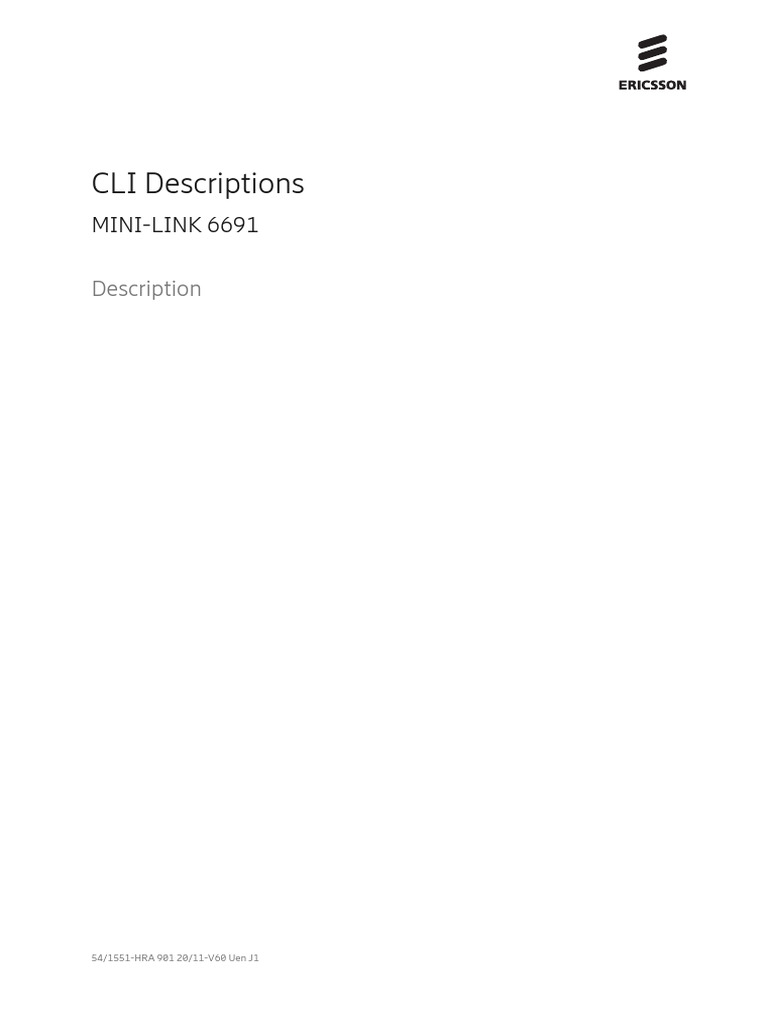 CLI Descriptions | PDF | Networking | Multiprotocol Label Switching