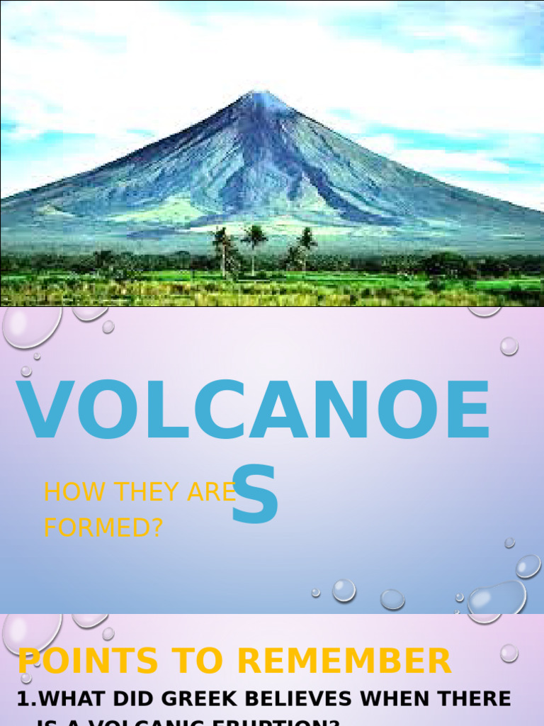How Are Volcanoes Formed | PDF