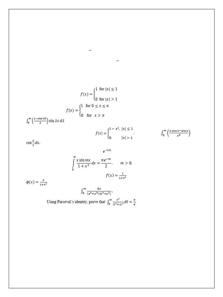 Fourier Transform Tutorial Examples | PDF