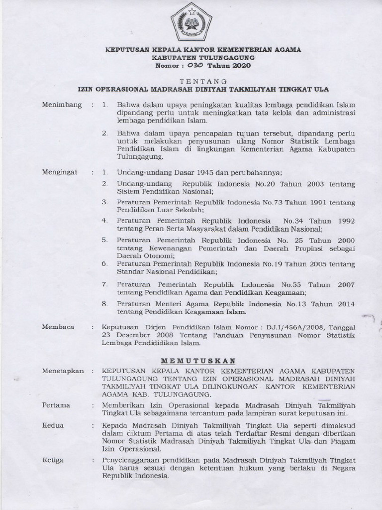 SK - Lama - MDT Ula | PDF