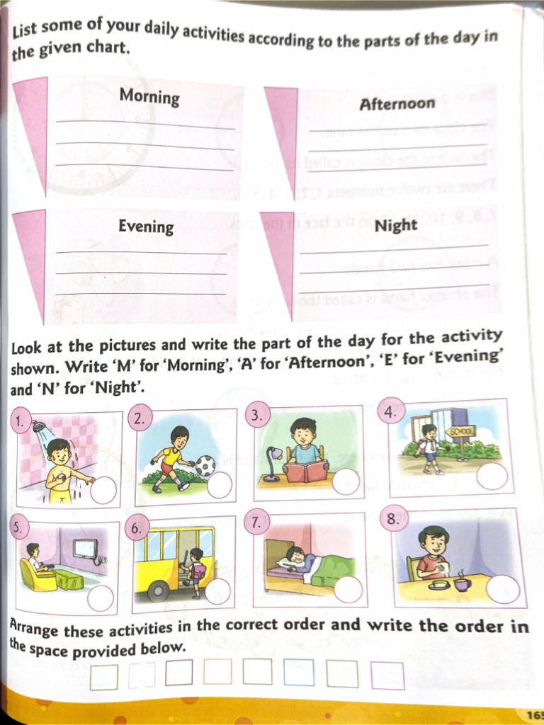 Time Worksheet Class 1 | PDF