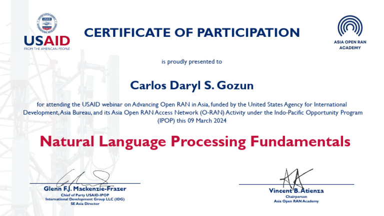 AORA CPD Natural Language Processing | PDF