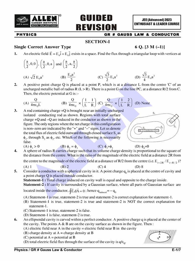 Electrostatics 2 PDF | PDF