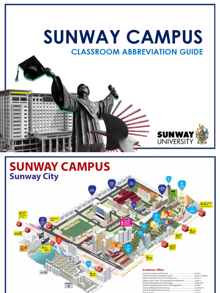 Sunway Campus Classroom Abbreviations | PDF