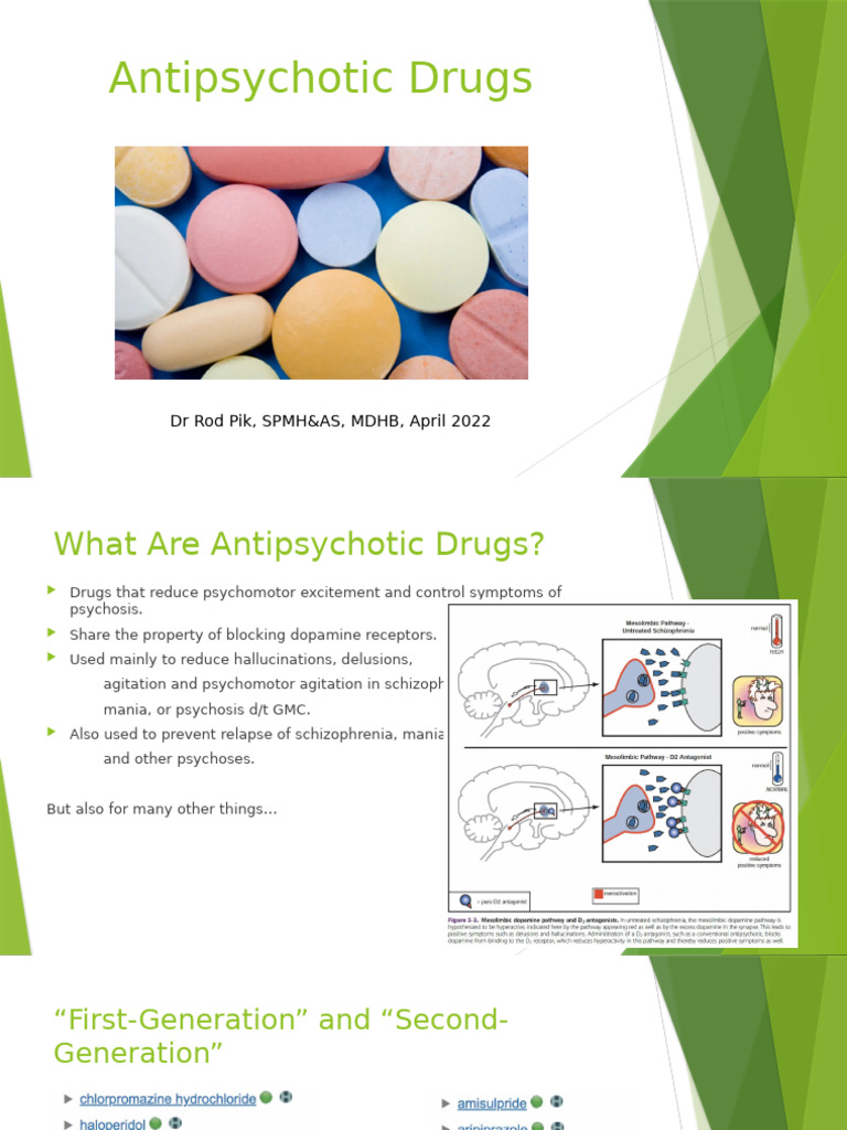 Antipsychotics Presentation SPMHS | PDF | Antipsychotic | Schizophrenia