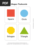 2D Shape Posters Chalkboard | PDF | Home & Garden | Art