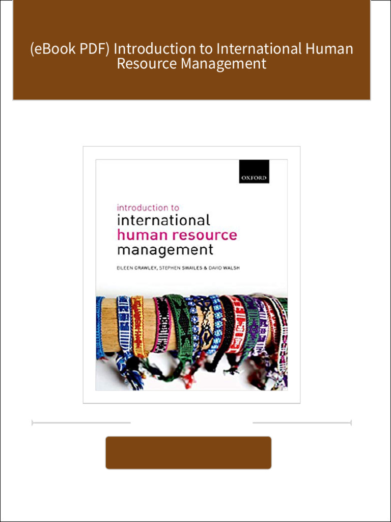 Instant Access to (eBook PDF) Introduction to International Human ... Instant Access to (eBook PDF) Introduction to International Human ...